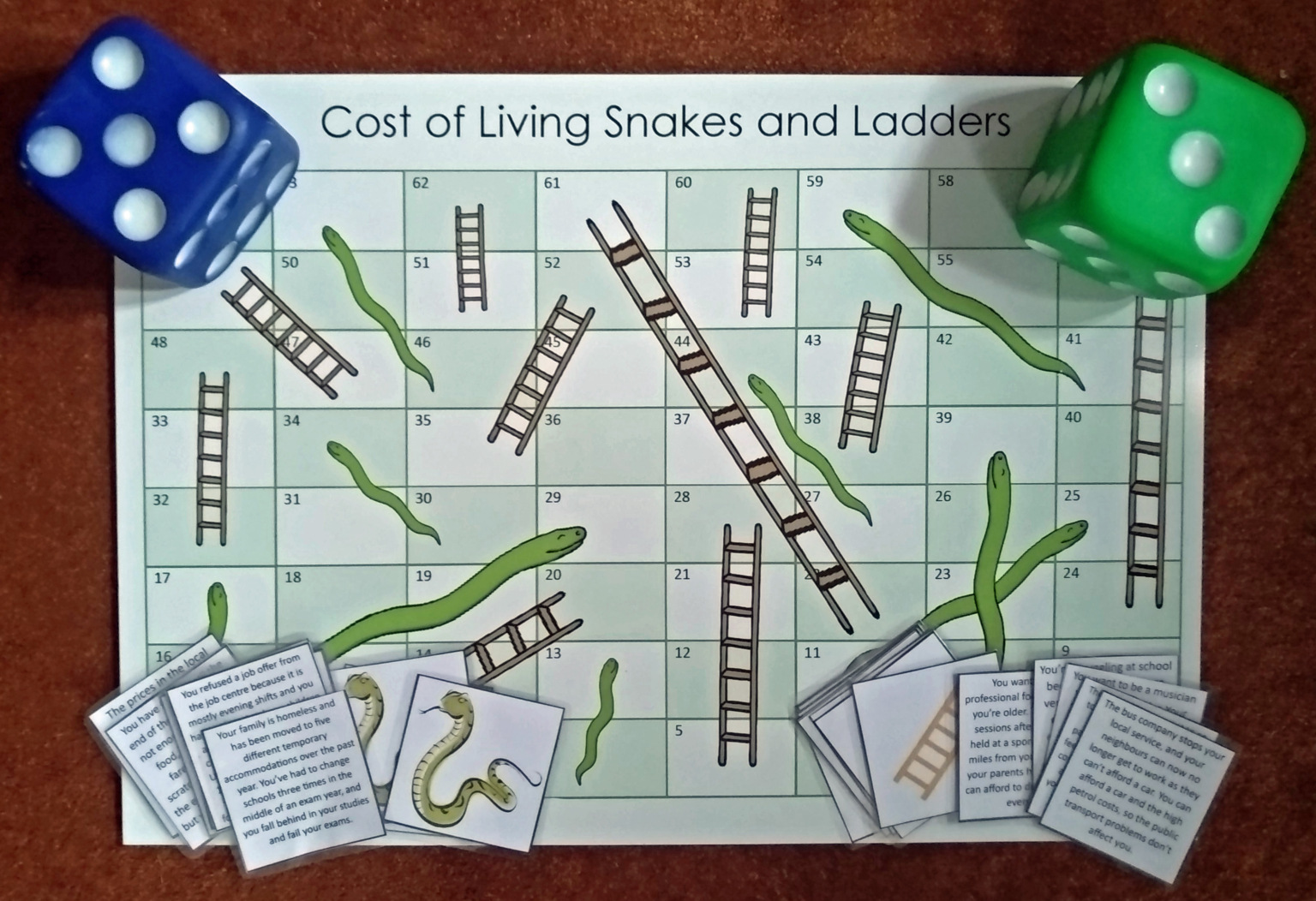 Real Life Snakes and Ladders by Victoria Williamson – The Federation of ...
