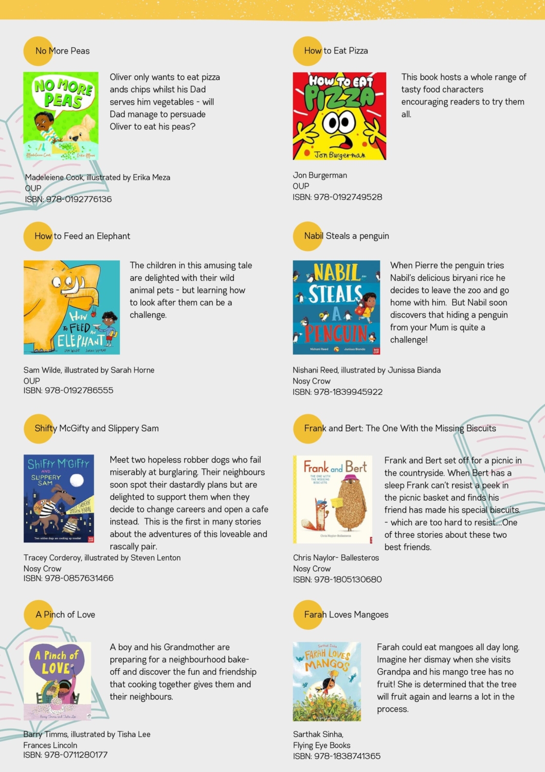 National Share A Story Month Booklist – The Federation of Children's ...