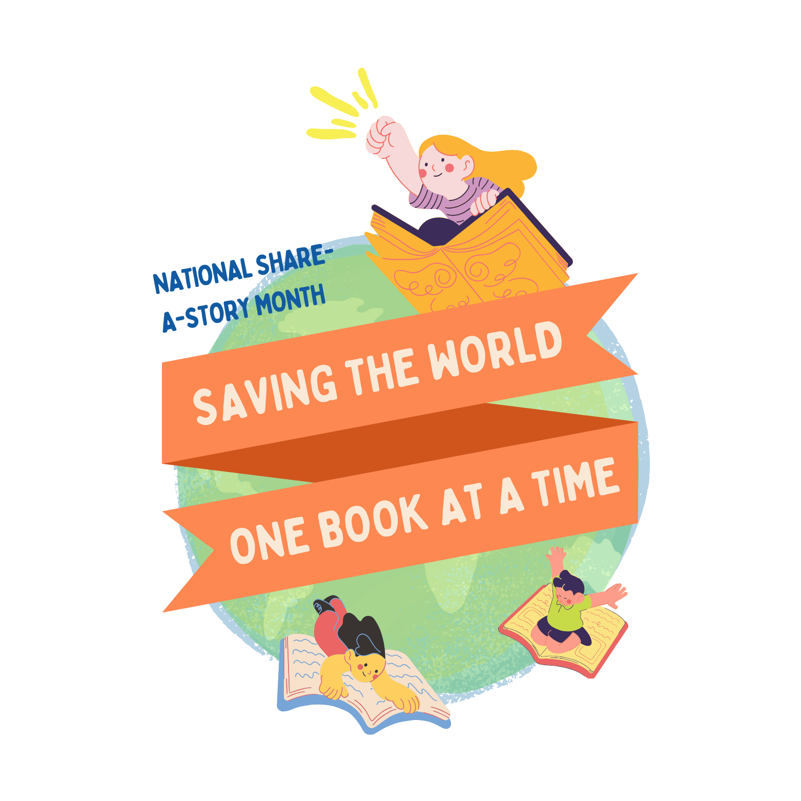 National Share-a-Story Month – The Federation of Children's Book Groups